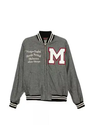 WHITESVILLE Letter-patch Bomber Jacket
