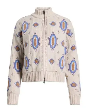 Woolrich By Daniëlle Cathari Virgin Wool Intarsia Knit Cardigan