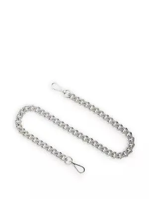Emanuele Bicocchi Fl Flourish Curb-chain Wallet Chain - Silver