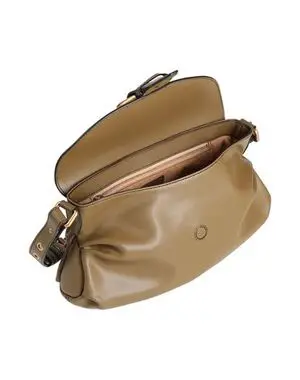 Pinko Leather Flap Bag With Buckle Detail