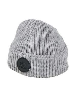 Woolrich WOOLRICH Virgin Wool Beanie Grey