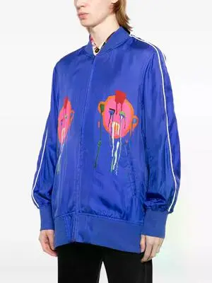 NUDE:MASAHIKO MARUYAMA Graphic Print Bomber Jacket