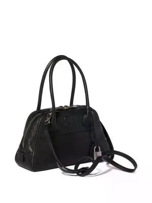 Miu Miu Vivant Nappa Leather Bag - Black