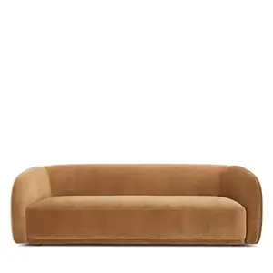 MOE'S HOME COLLECTION Faye Sofa Faux Mohair - Tan