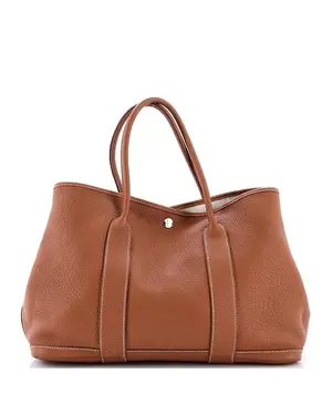 Hermès 36 Garden Party Tote Leather - Brown