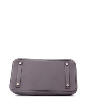 Hermès Birkin 30 Handbag Grey Togo With Rose Gold Hardware - Etain