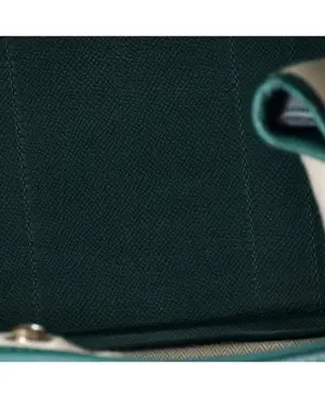 Hermès 30 Garden Party Tote Leather - Green