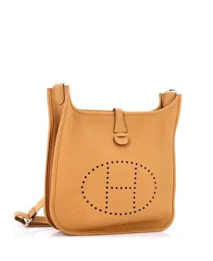 Hermès Pm Evelyne Bag Gen Iii Clemence - Brown