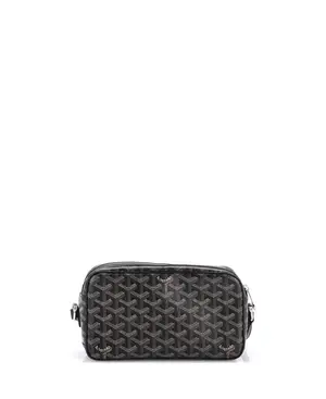Goyard Cap Vert Bag Printed Coated Canvas - Black