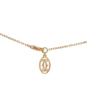 CARTIER C De Necklace In 18k Rose Gold And Pearl