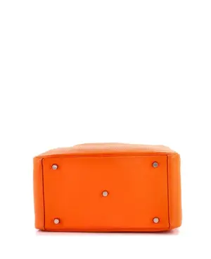 Hermès 30 Lindy Bag Clemence - Orange