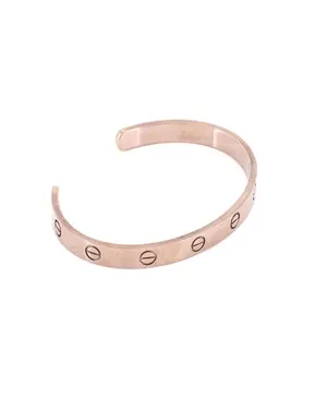 CARTIER Love Cuff Bracelet 18k Gold