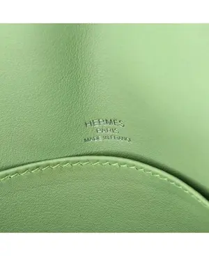 Hermès Geta Bag Chevre Mysore - Green