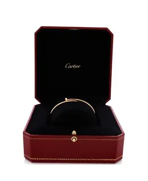 CARTIER Small Juste Un Clou Bracelet 18k Rose Gold