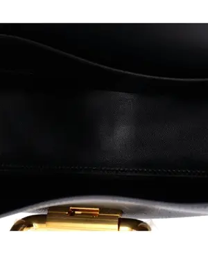 Hermès Della Cavalleria Elan Shoulder Bag Epsom - Black