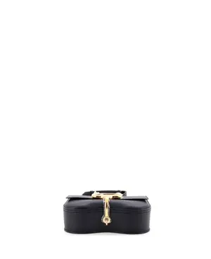 Hermès Della Cavalleria Elan Shoulder Bag Epsom - Black