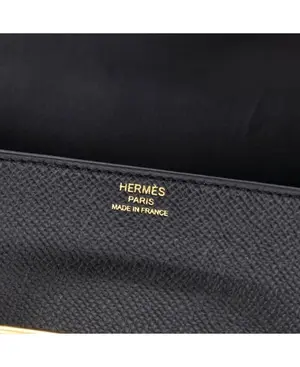 Hermès Della Cavalleria Elan Shoulder Bag Epsom - Black