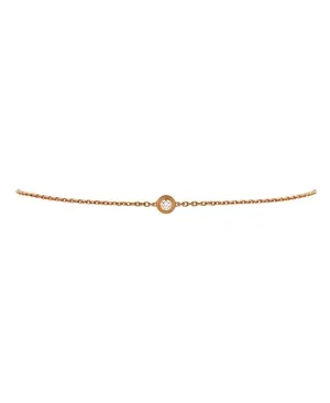 CARTIER Xs D'amour Bracelet 18k Rose Gold And Diamond - Pink