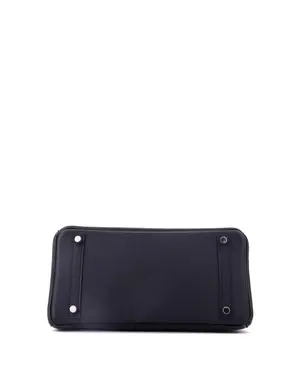 Hermès Birkin 30 Handbag Black Epsom With Palladium Hardware - Noir