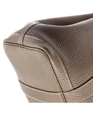 Hermès 30 Garden Party Tote Leather - Gray