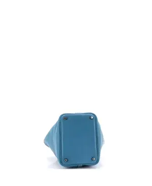 Hermès Pm Picotin Bag Clemence - Blue