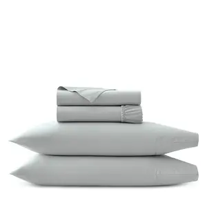 BOLL & BRANCH Signature Organic Cotton Hemmed Sheet Set, King - Shore