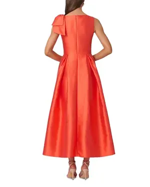 Shoshanna Eleanor Dress With Bow Detail