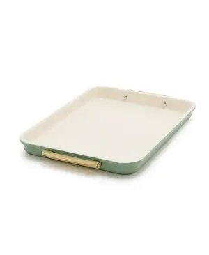 GREENPAN Reserve Healthy Ceramic Nonstick Bakeware, Quarter Sheet - Sage