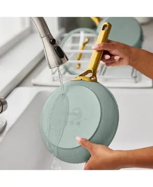 GREENPAN Reserve Pro Frypans, Set Of 2 - Moss