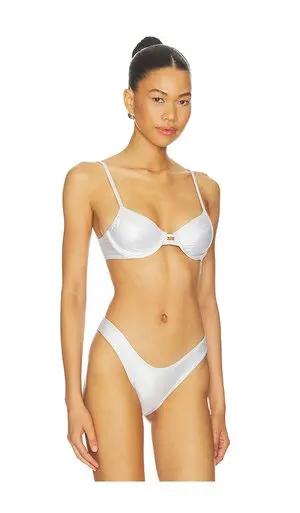FAE Gigi Bikini Top Metallic