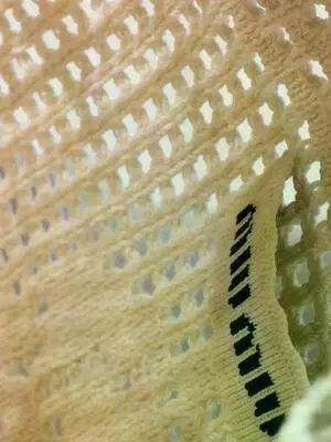 Miu Miu Cotton Crochet Handbag