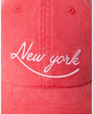 Junk Food Clothing New York Embroidered Baseball Cap