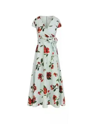 Oscar De La Renta Wrap Day Dresses