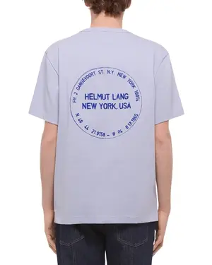 Helmut Lang Stamp Tee - Pacific