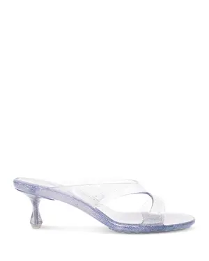 JIMMY CHOO Jimmy Choo Jelly Drop 50 Sandals Silver