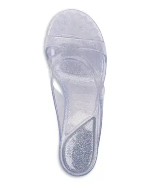 JIMMY CHOO Jelly Drop 50 Sandals - Silver