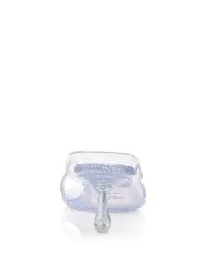 JIMMY CHOO Jelly Drop 50 Sandals - Silver