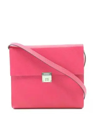 Hermès Epsom Clic 16 Wallet On Strap Crossbody Bag - Pink