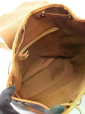 LOUIS VUITTON Monogram Montsouris Mm Backpack - Brown