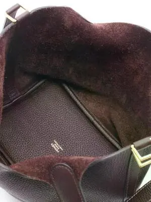 Hermès Clemence Picotin Lock 18 Handbag - Brown