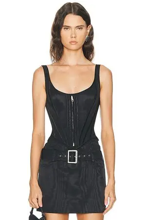 WIEDERHOEFT Boned Corset Top