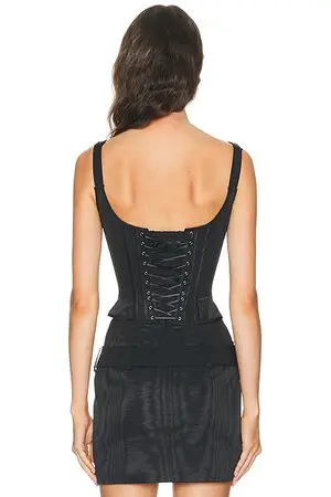 WIEDERHOEFT Boned Corset Top