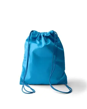 Prada Re-nylon Drawstring Backpack - Light Blue