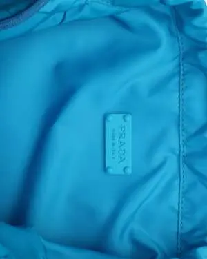 Prada Re-nylon Drawstring Backpack - Light Blue