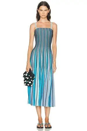 Simkhai Soleil Midi Dress - Surf Multi