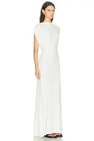 TWP Ruched Detail Maxi Dress