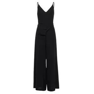 MIRIMALIST Onyx Lyocell Loose Jumpsuit - Black