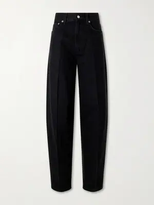 AGOLDE 80's High-rise Straight-leg Jeans - Black