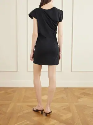 AGOLDE Beth Cotton-jersey Mini Dress