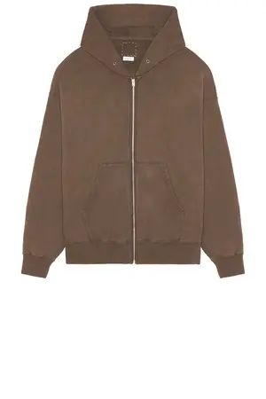 Visvim Jumbo Sb Hoodie F.z - Mud